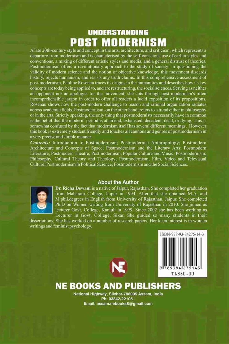 Understanding Post Modernism – NE BOOKS